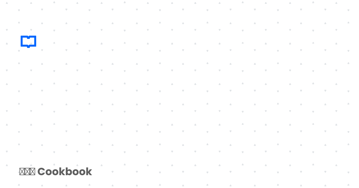 | 스꾸딩 Cookbook